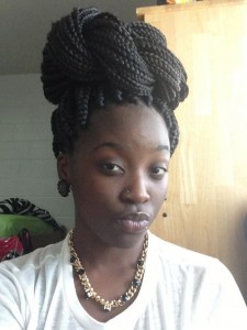 40 Big Box Braids Styles | herinterest.com/