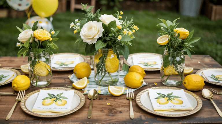 Lemon Themed Party: Decor, Food & Fun Inspiration - HerInterest